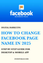 How to Change Your Facebook Page Name (New Interface Guide)